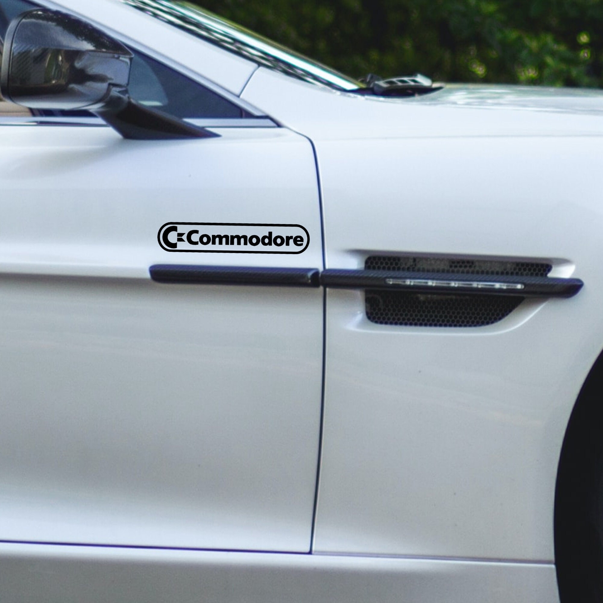 RETRO GAMING Commodore C64 Text Logo Sticker Perfect Cut - Etsy