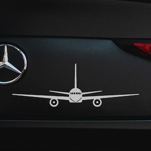 Boeing 757 Family Airplane Plane High Quality Logo- Perfect Cut Color ...