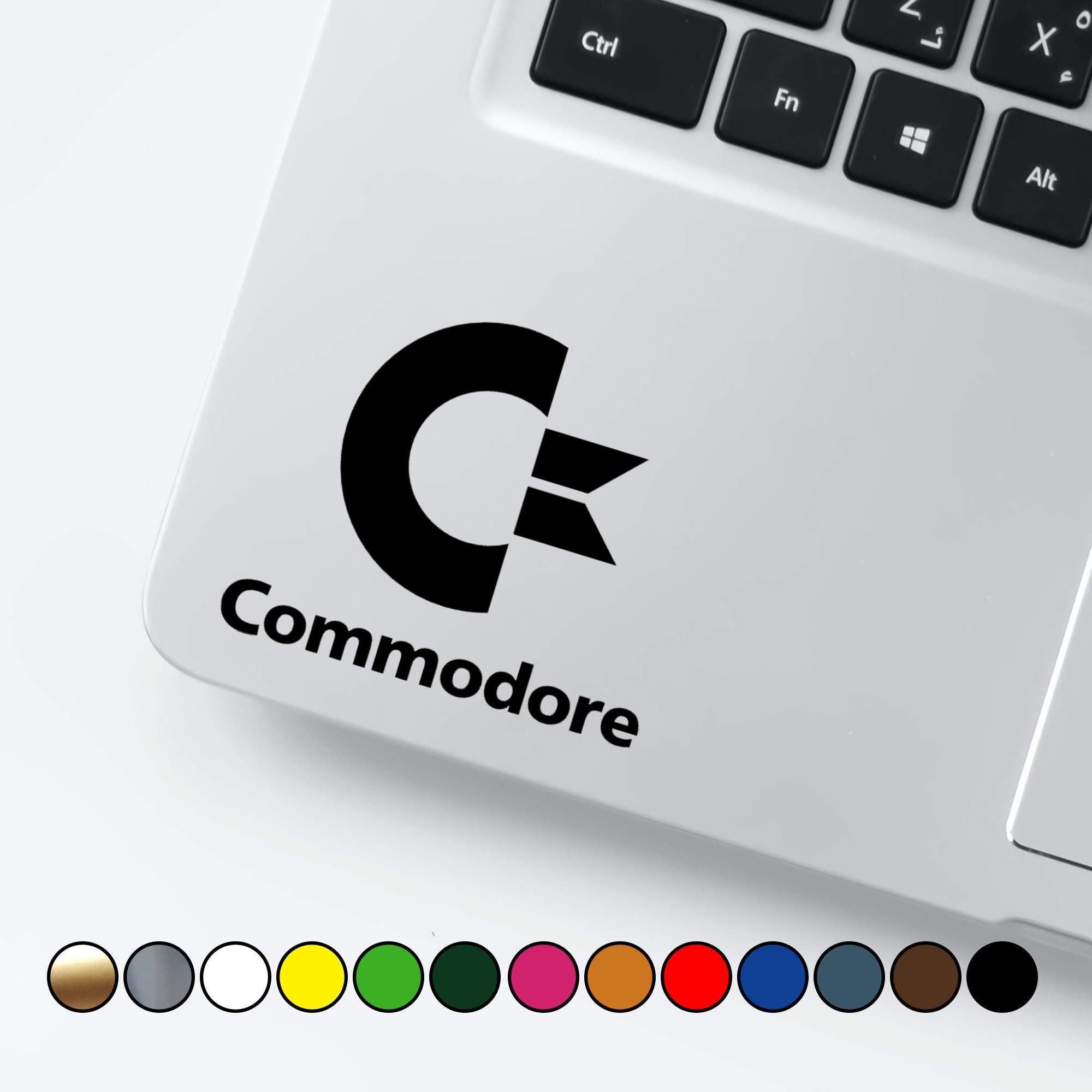 RETRO GAMING Commodore C64 Logo Sticker Perfect Cut Color - Etsy
