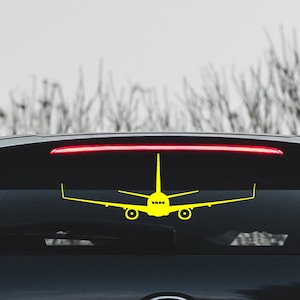 Boeing 737-800 Airplane Plane High Quality Logo - Perfect Cut Color ...