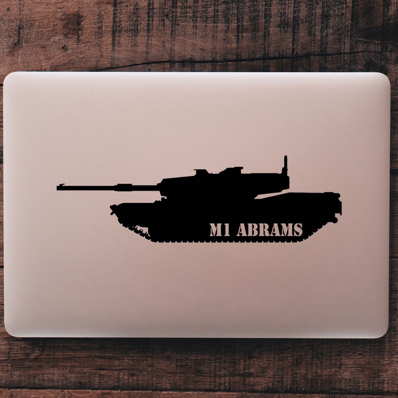 Military M1 ABRAMS Tank Logo Sticker Perfect Cut Color Decal - Etsy