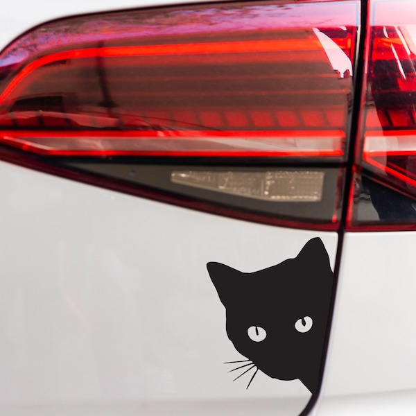 Funny Car Stickers Cats - Etsy