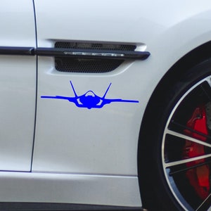 Military F-35 Lightning II Fighter Jet Logo US Air Force - Perfect Cut ...