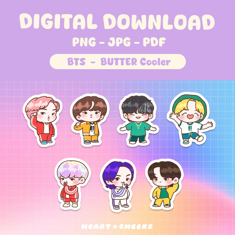 Bts Wall Decal - Etsy