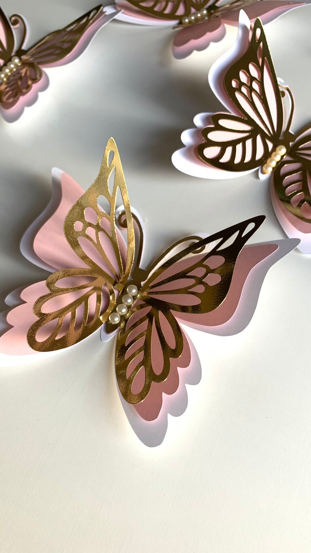 6 3D Butterfly 6 Paper Butterflies Butterfly 3d - Etsy Canada