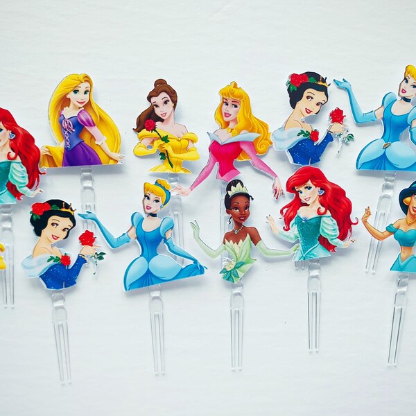 Princess Cake Topper - Etsy