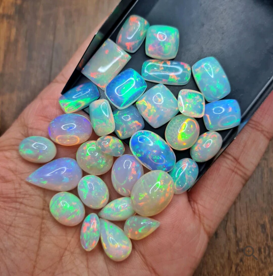 Natural Ethiopian Welo Opal Cabochon Mix Shape Wholesale Lot - Etsy