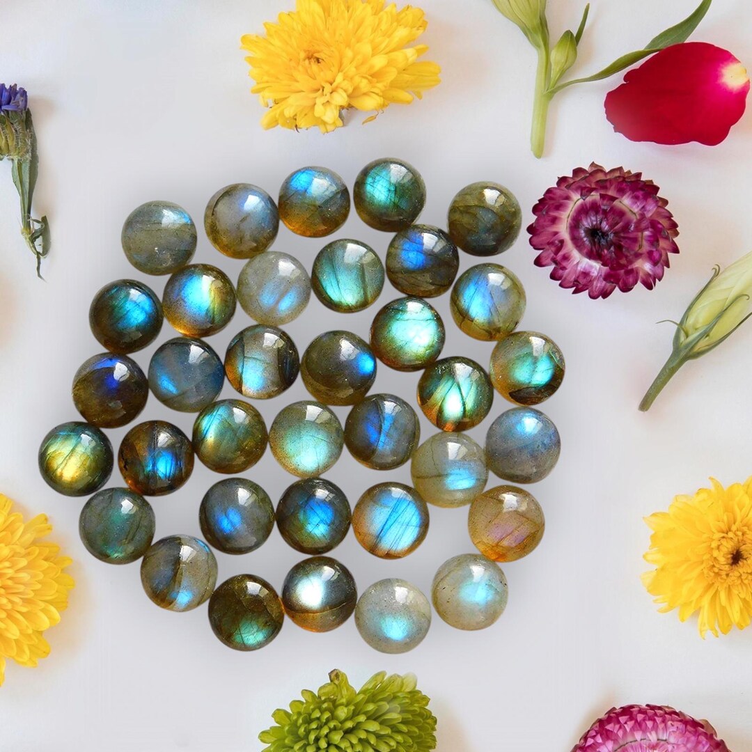 Natural Multi Calibrated Size Labradorite Round, 10 to 15 MM Size, 10 ...