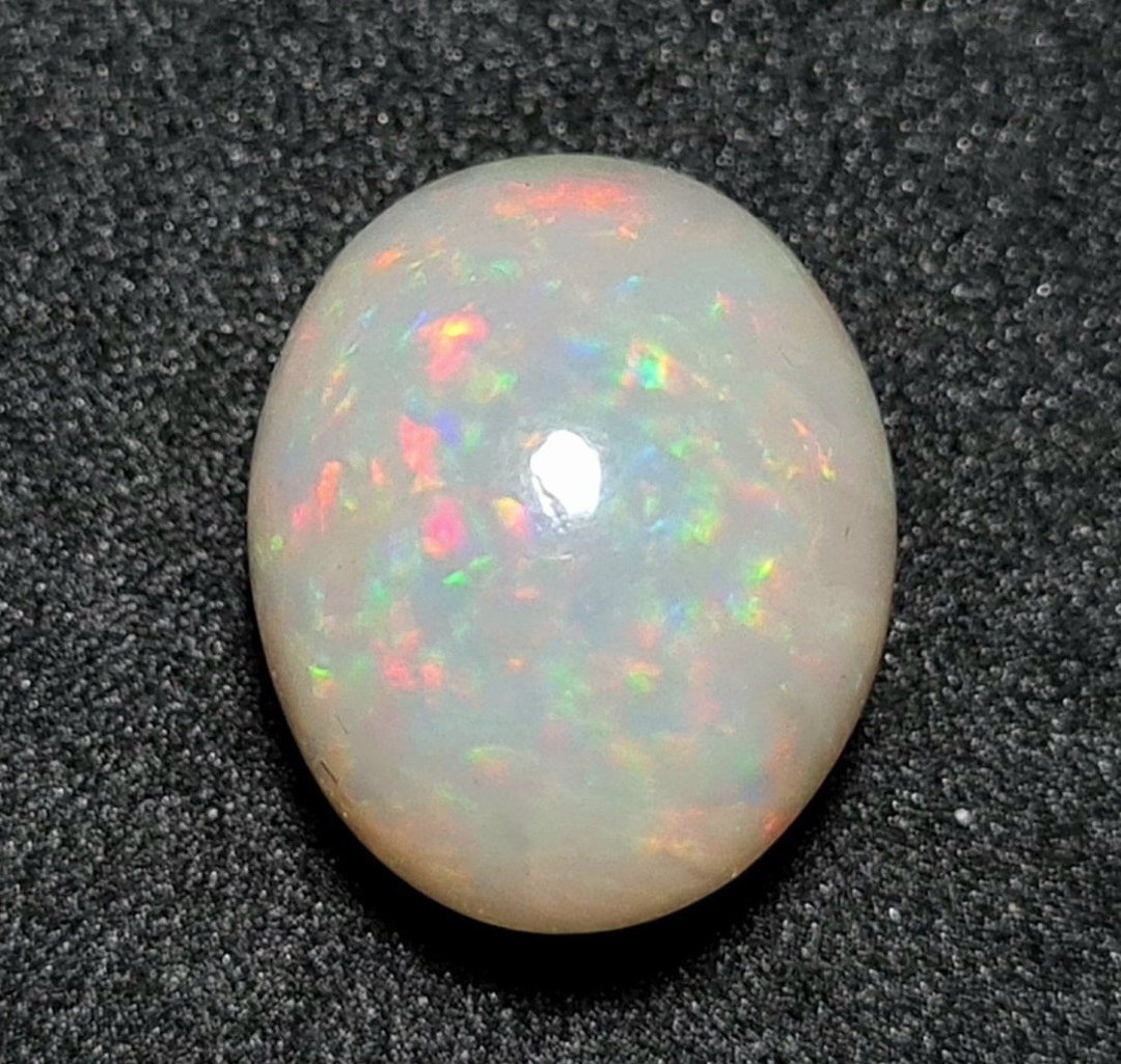 Opaque Natural Dot Fire Brown Ethiopian Opal Cabochon - Etsy
