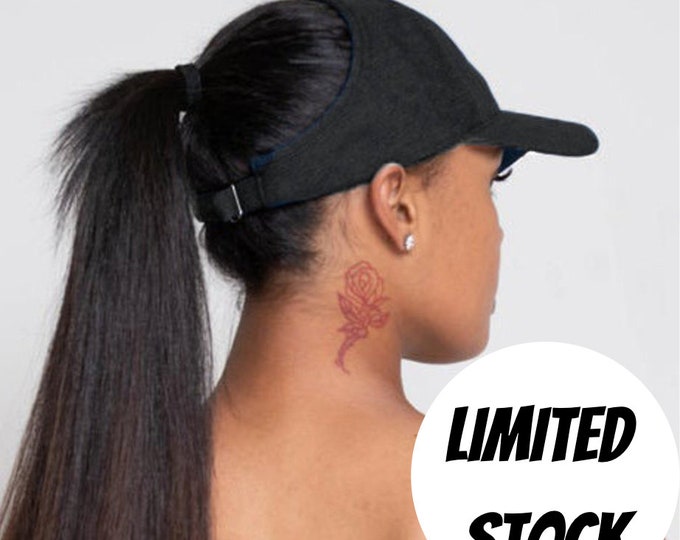 Backless Satin-lined Baseball Hat for Natural, Curly, Gym, High ...