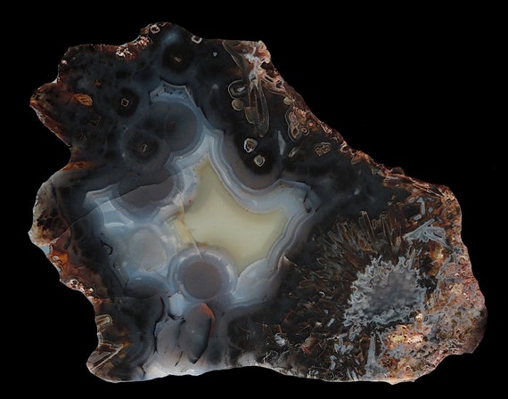 Multi-featured Agaterare Agate Turkish Agatecubuk - Etsy UK