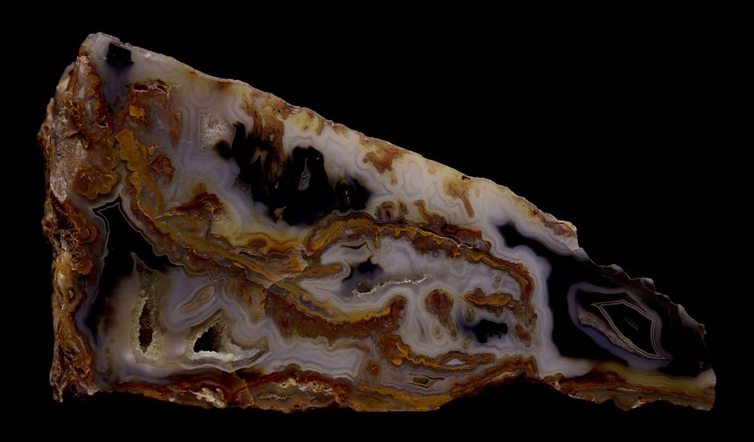 Geode & Plume Agate, Turkish Agate, Cubuk Agate, Rare Agate, Natural ...