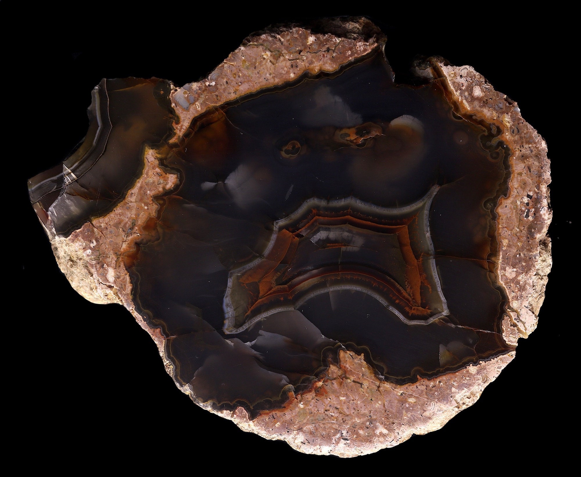 Thunderegg & Banded Agate, Turkish Agate, Cubuk Agate,agate Nodule ...