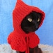 Little Red Riding Hood Cat Costume Halloween Pet Costume Cat - Etsy