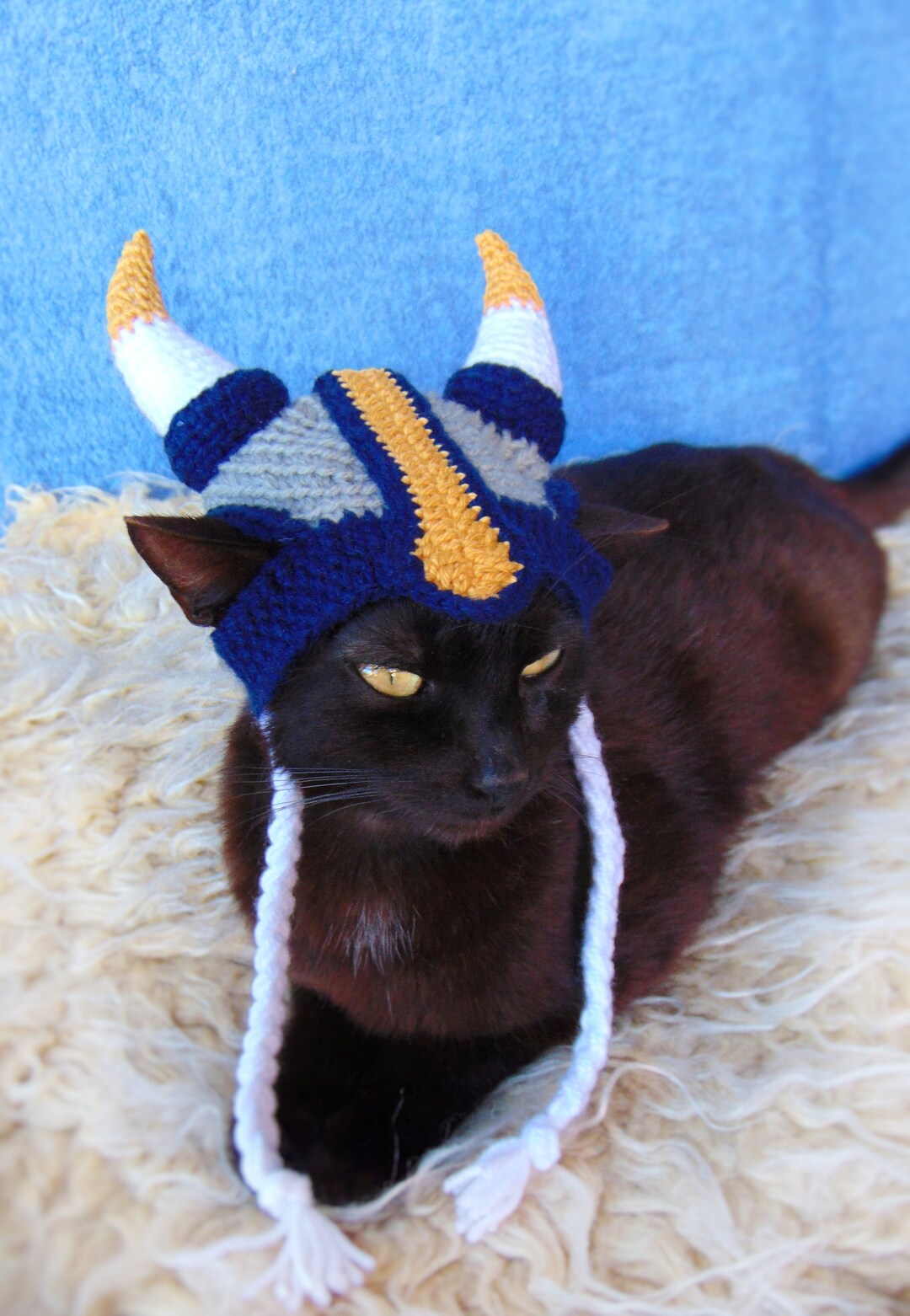 Viking Hat for Cat, Viking Cat Helmet, Halloween Pet Costume, Cat ...