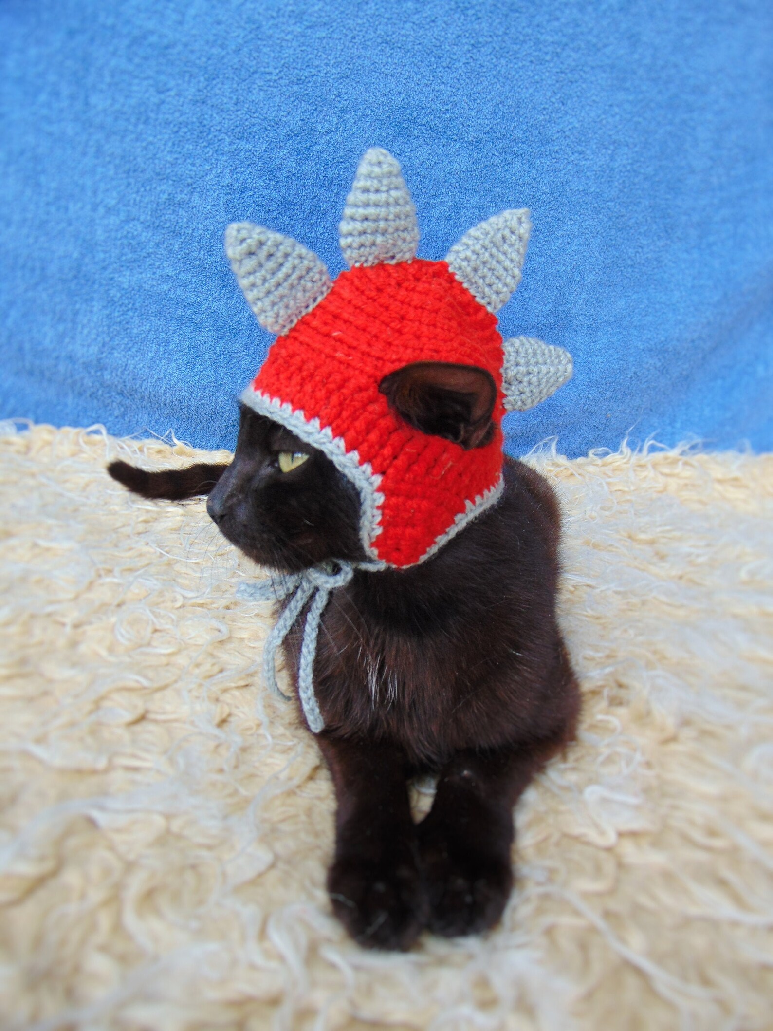 Dinosaur Hat for Cat Dinosaur Pet Costume Halloween Kitten - Etsy