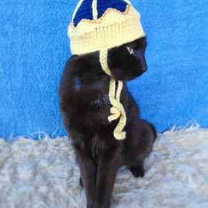Crown Hat for Cat, Crown Pet Costume, Halloween Crown Cat Outfit, Cat ...