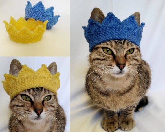 Crown for Cat Cat Headpiece Kitten Crown Cat Outfit Kitty - Etsy
