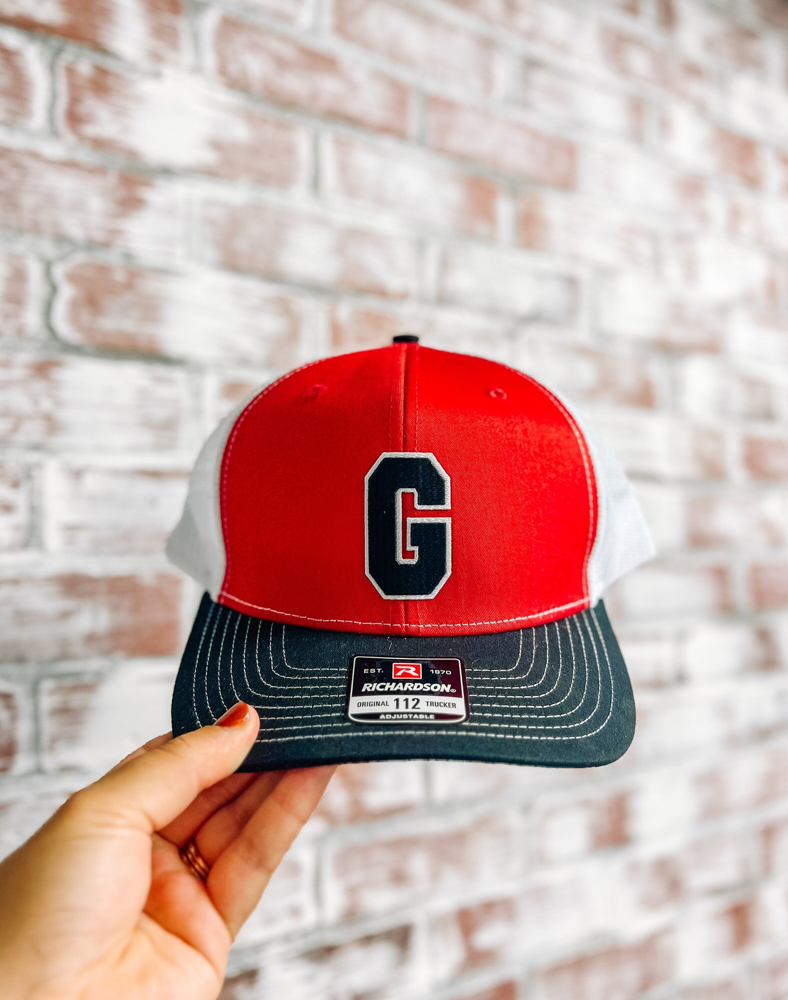 Old School Georgia Retro Hat High Quality Patch Custom Georgia Bulldogs ...