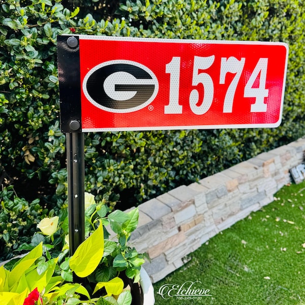 Number 7 Yard Sign - Etsy