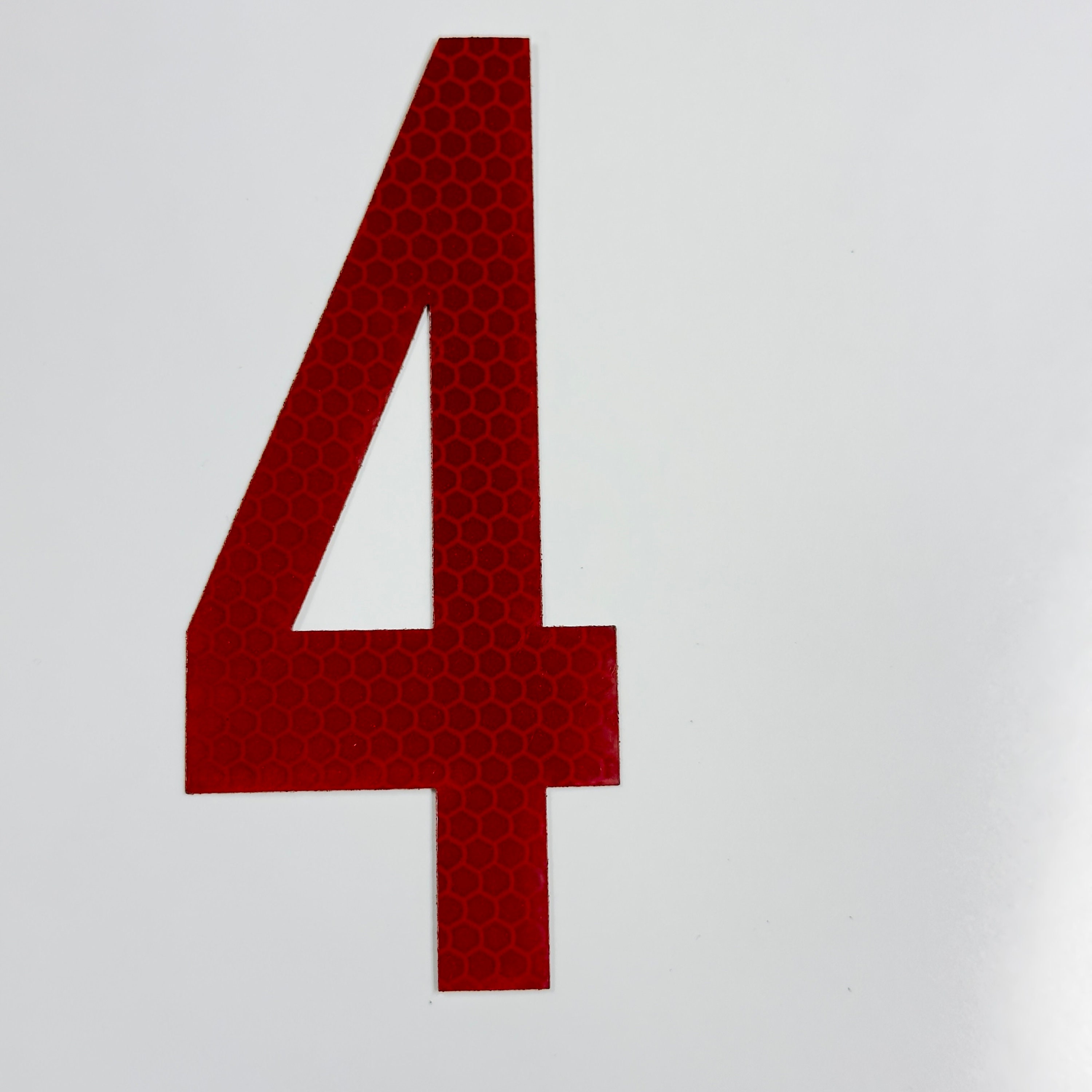 Reflective Address Number Individual Packaged House Numbers Adhesive ...