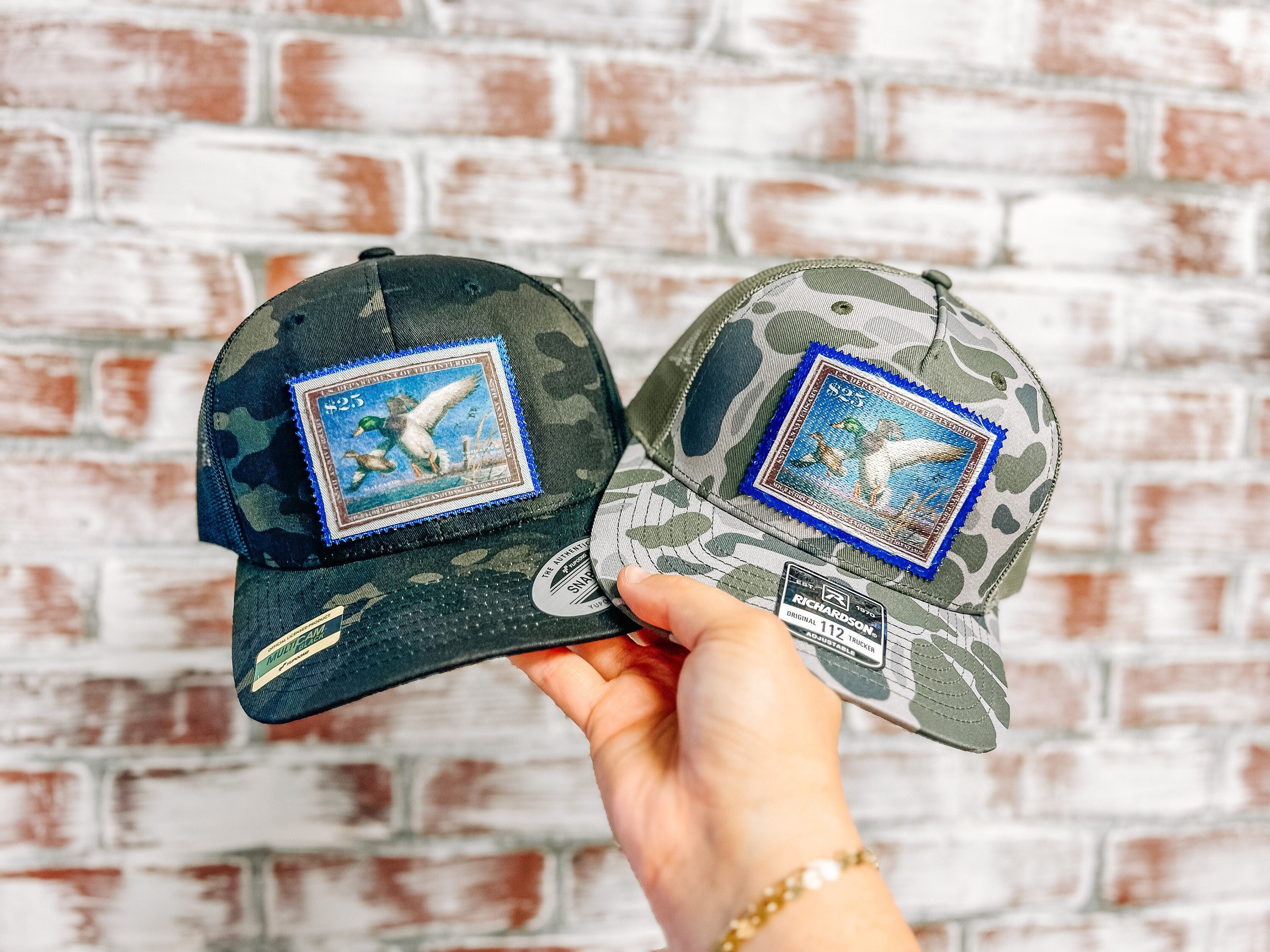 Collectors Edition Camo Duck Hunting Hat With Duck Stamp Design ...