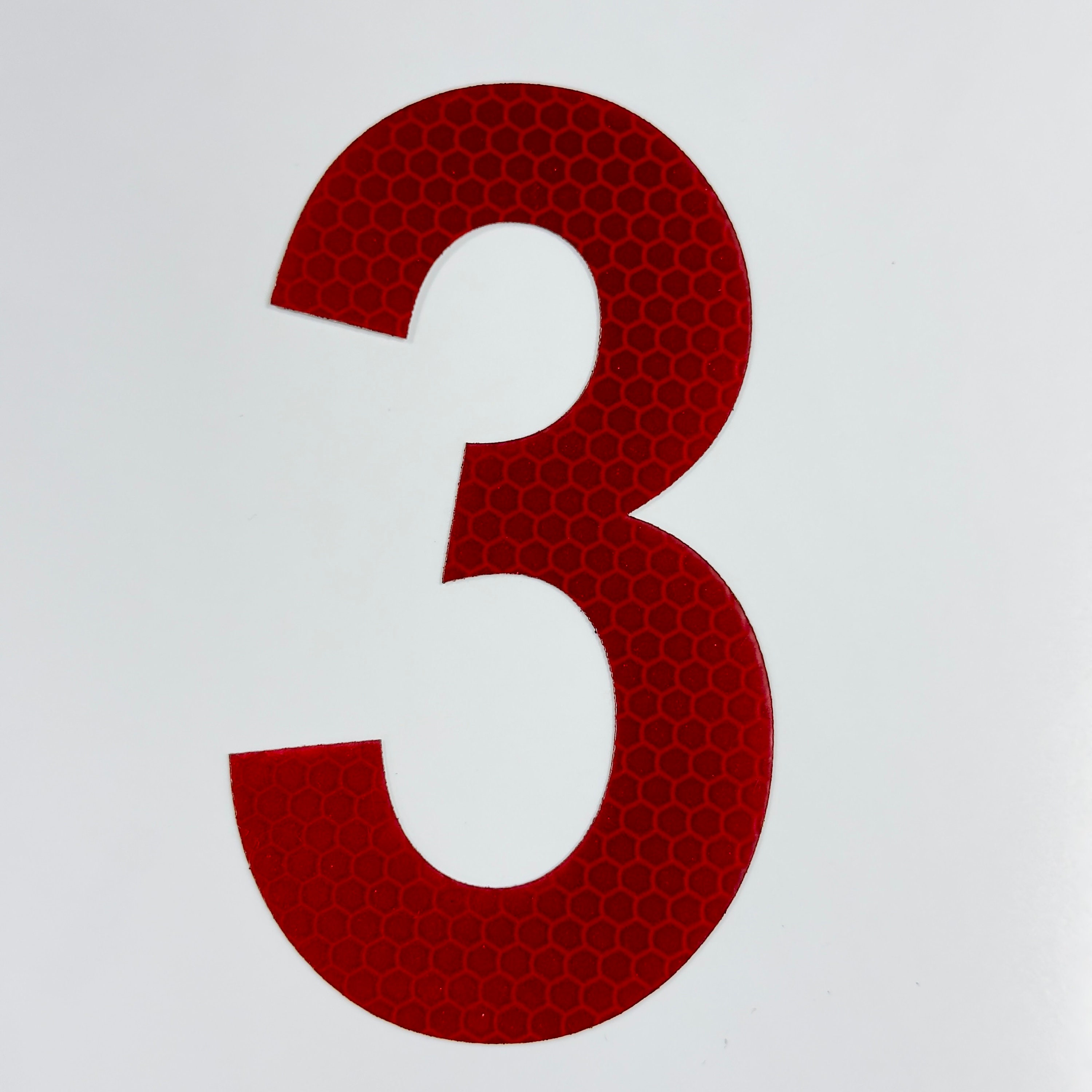 Reflective Address Number Individual Packaged House Numbers Adhesive ...