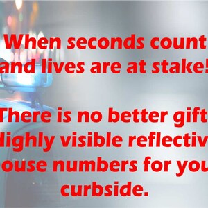 Address Sign American Flag Reflective House Numbers Metal Outdoor Decor ...