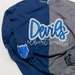 Elbert County Blue Devil Applique Glitter Embroidered Sweatshirt Devil ...