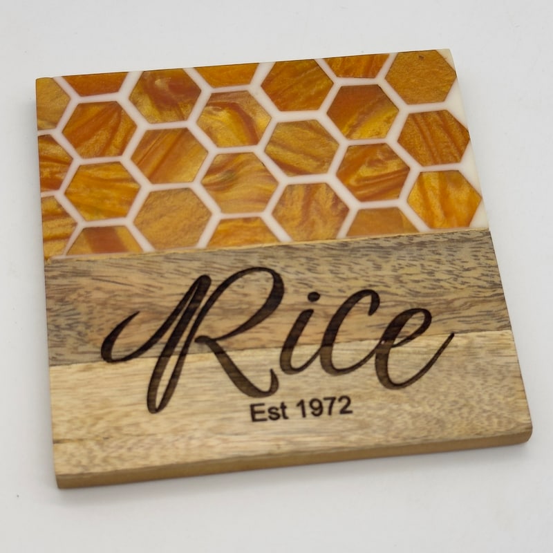 Epoxy Coasters - Etsy