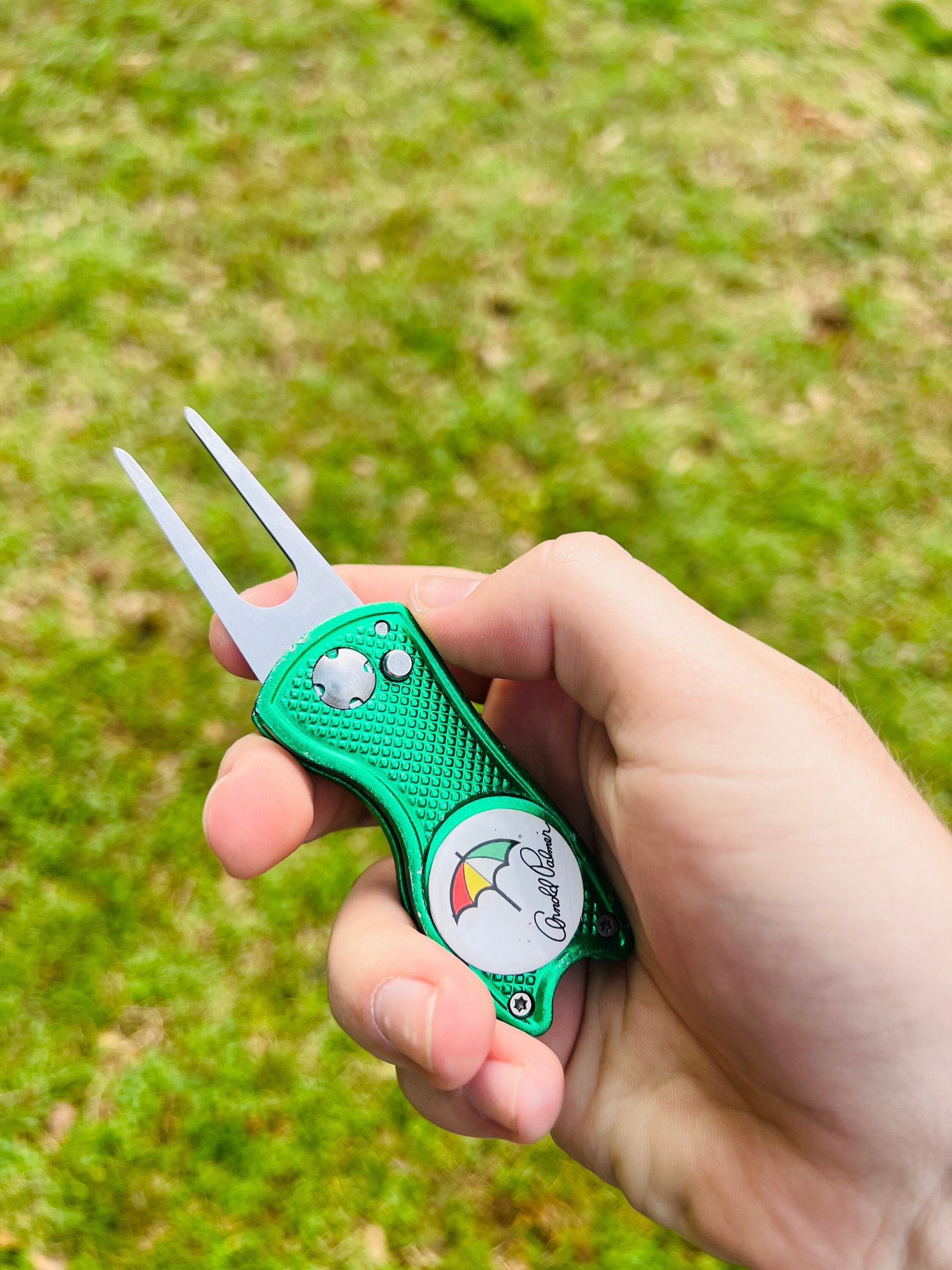 Custom Flip Out Golf Divot Tool & Ball Marker - Elevate Your Golf Game ...