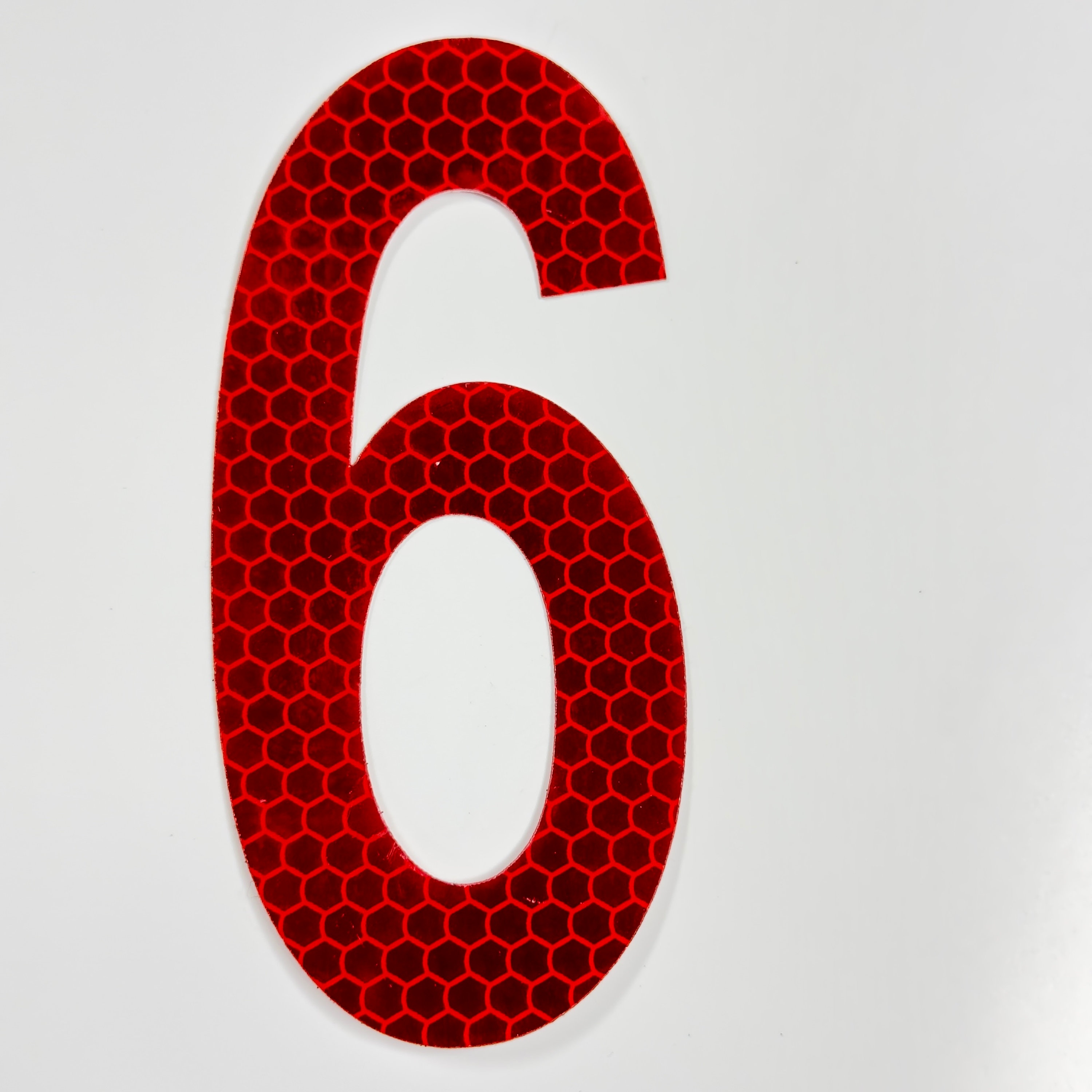 Reflective Address Number Individual Packaged House Numbers Adhesive ...