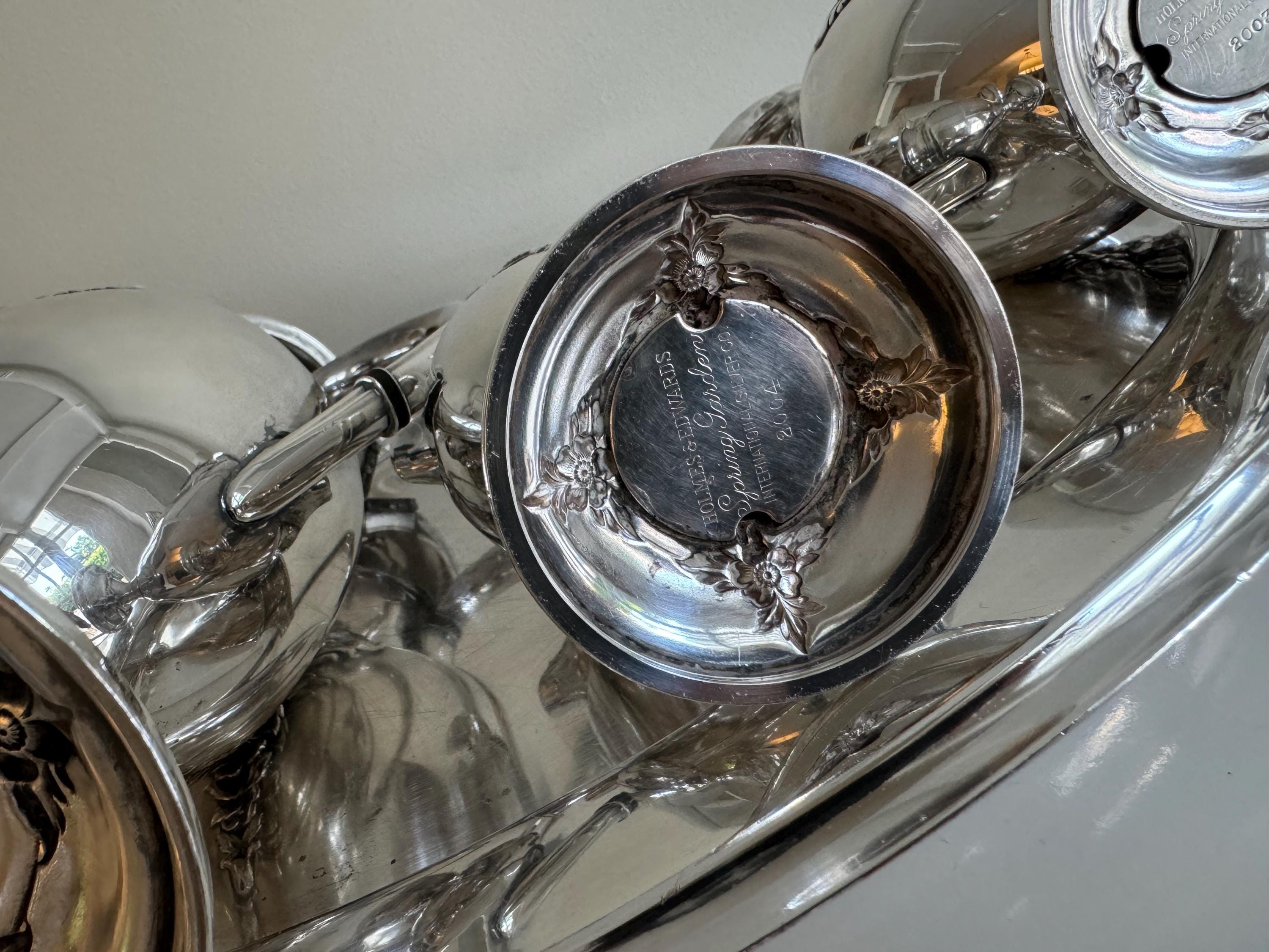 Holmes & Edwards “spring Garden” Silver Plate Tea Service - Etsy