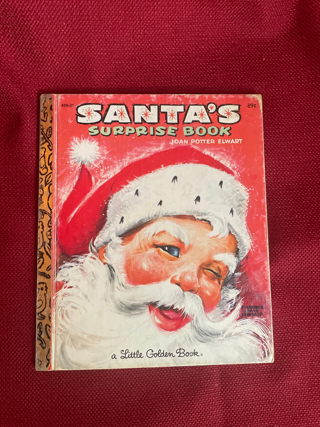 Vintage Little Golden Book Santa’s Surprise - Etsy
