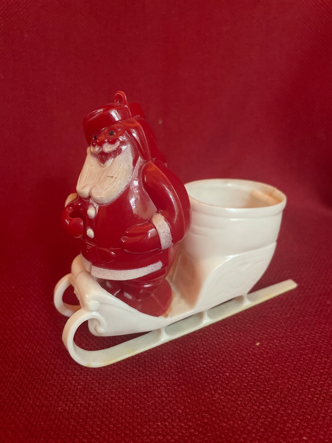 Celluloid Rosen Rosbro Santa and Sleigh - Etsy