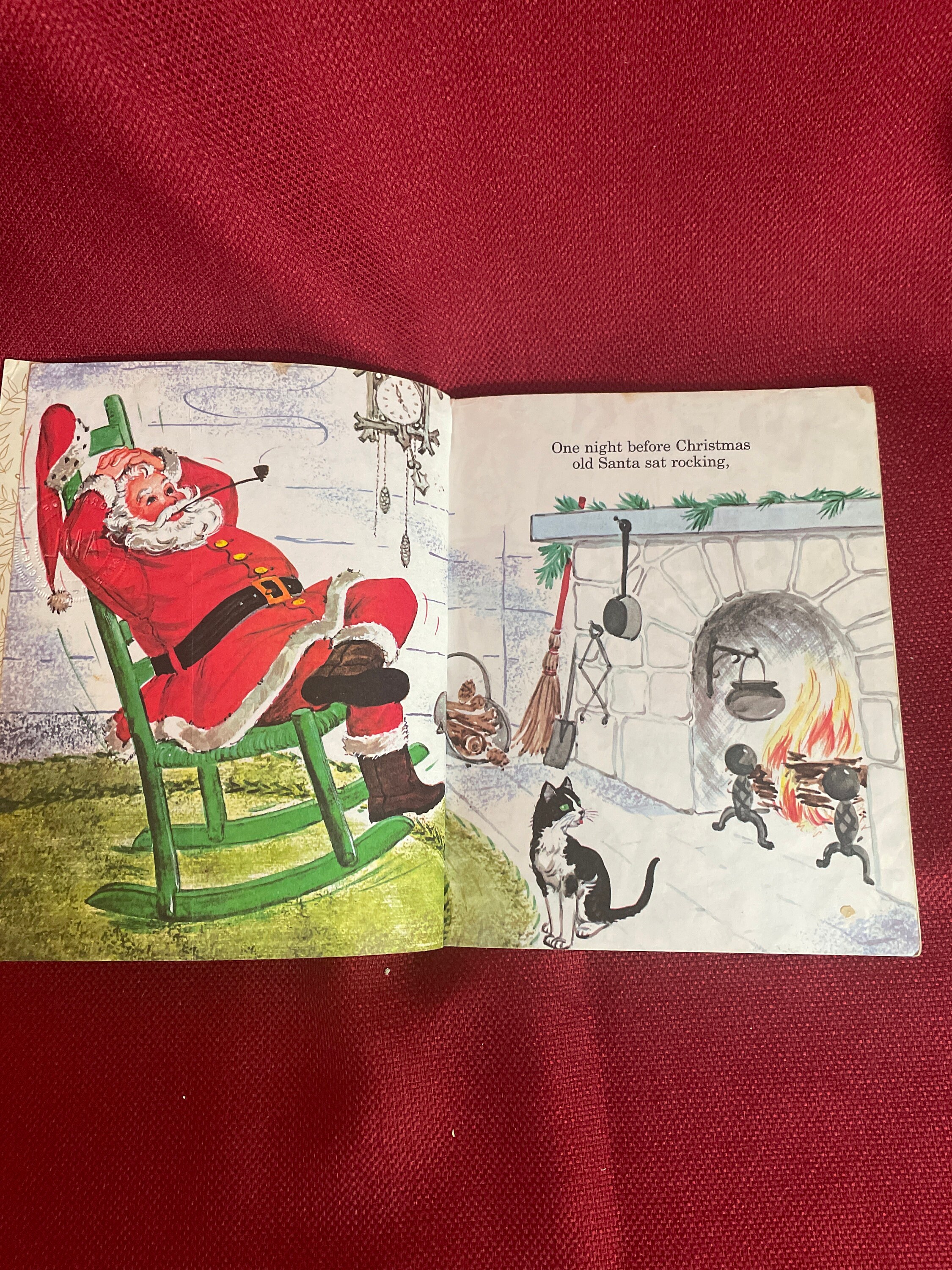 Vintage Little Golden Book Santa’s Surprise - Etsy
