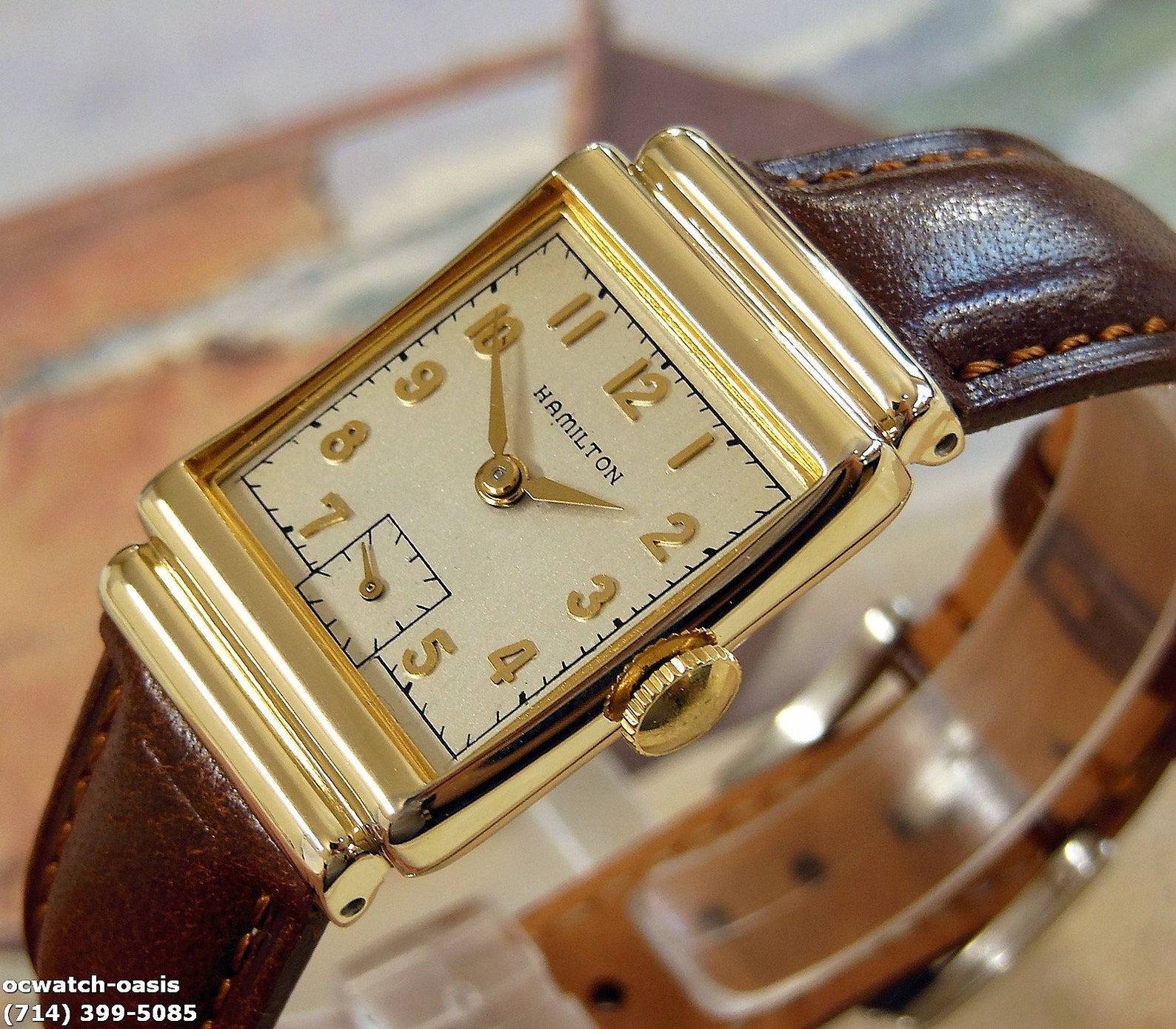 1949 Vintage HAMILTON HAYDEN Hooded Lugs Stunning Silver - Etsy