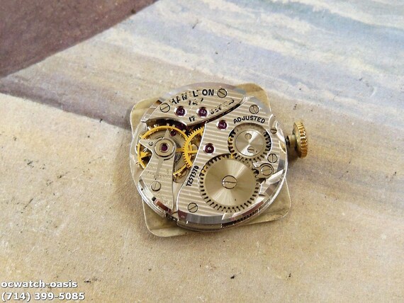 1950 Vintage HAMILTON LAMBERT, Stunning Brown Dial, S… - Gem