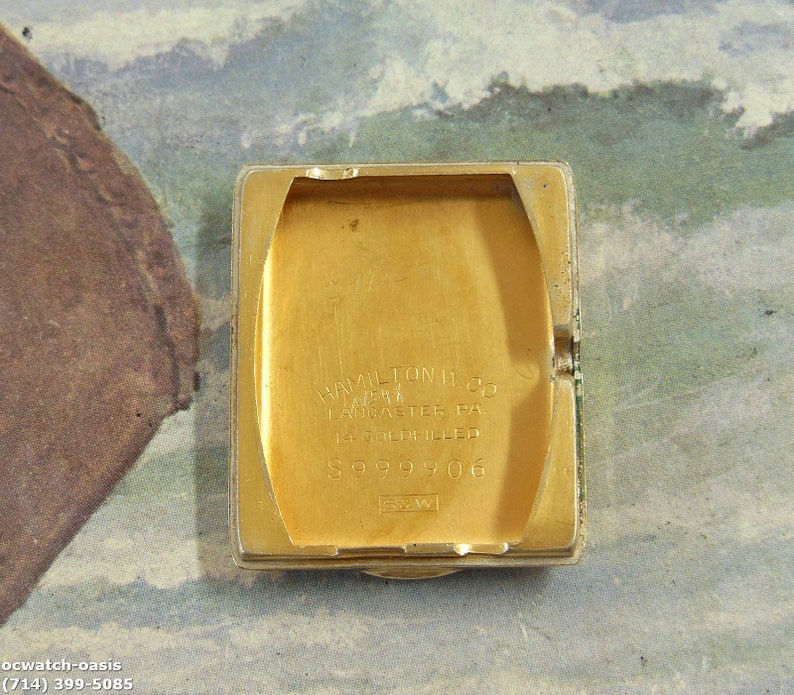 1949 Vintage HAMILTON HAYDEN Hooded Lugs Stunning Silver - Etsy