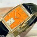 1941 Vintage HAMILTON MYRON Stunning Orange Dial Serviced1 - Etsy