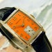 1941 Vintage HAMILTON MYRON Stunning Orange Dial Serviced1 - Etsy