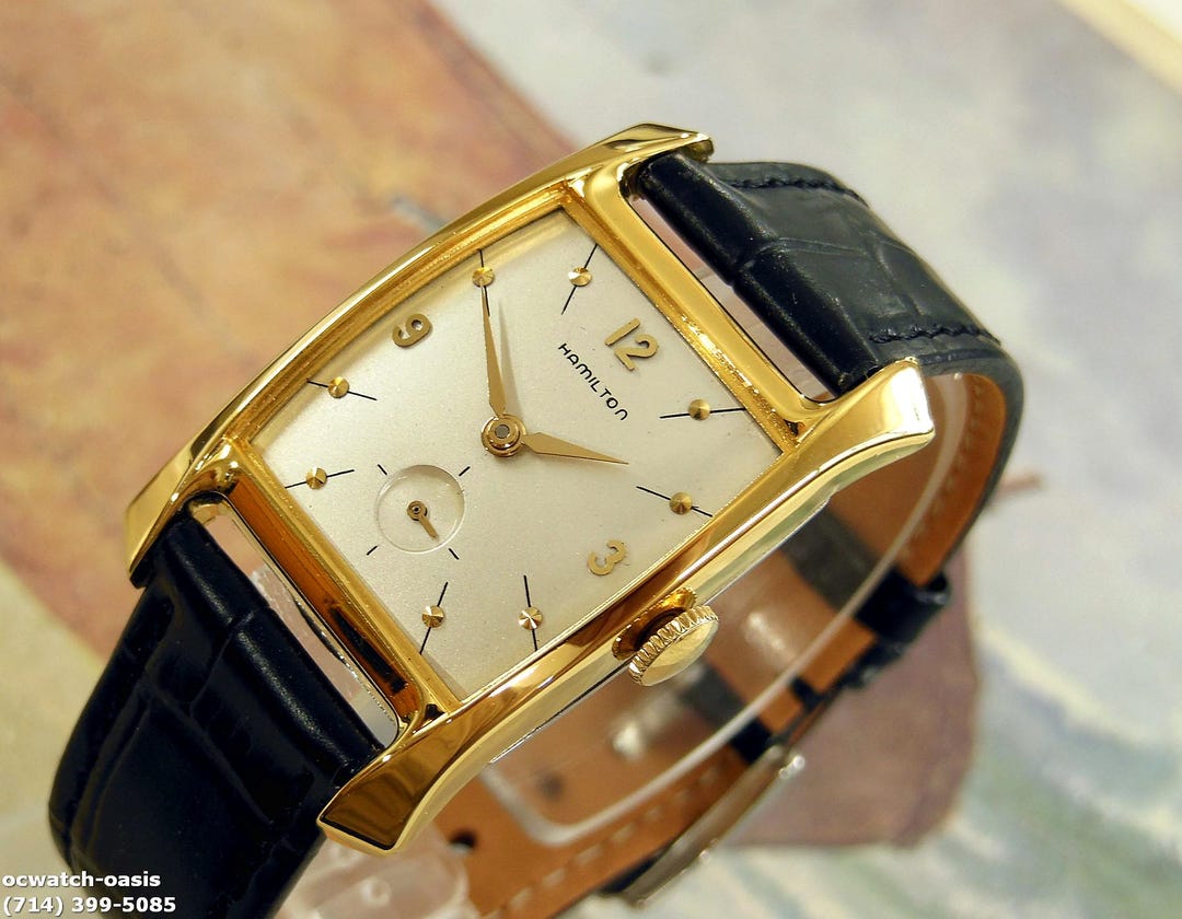 1955 Vintage HAMILTON BAXTER, Stunning Silver Dial, Serviced & Warranty ...
