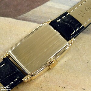 1941 Vintage HAMILTON MYRON Stunning Orange Dial Serviced1 - Etsy