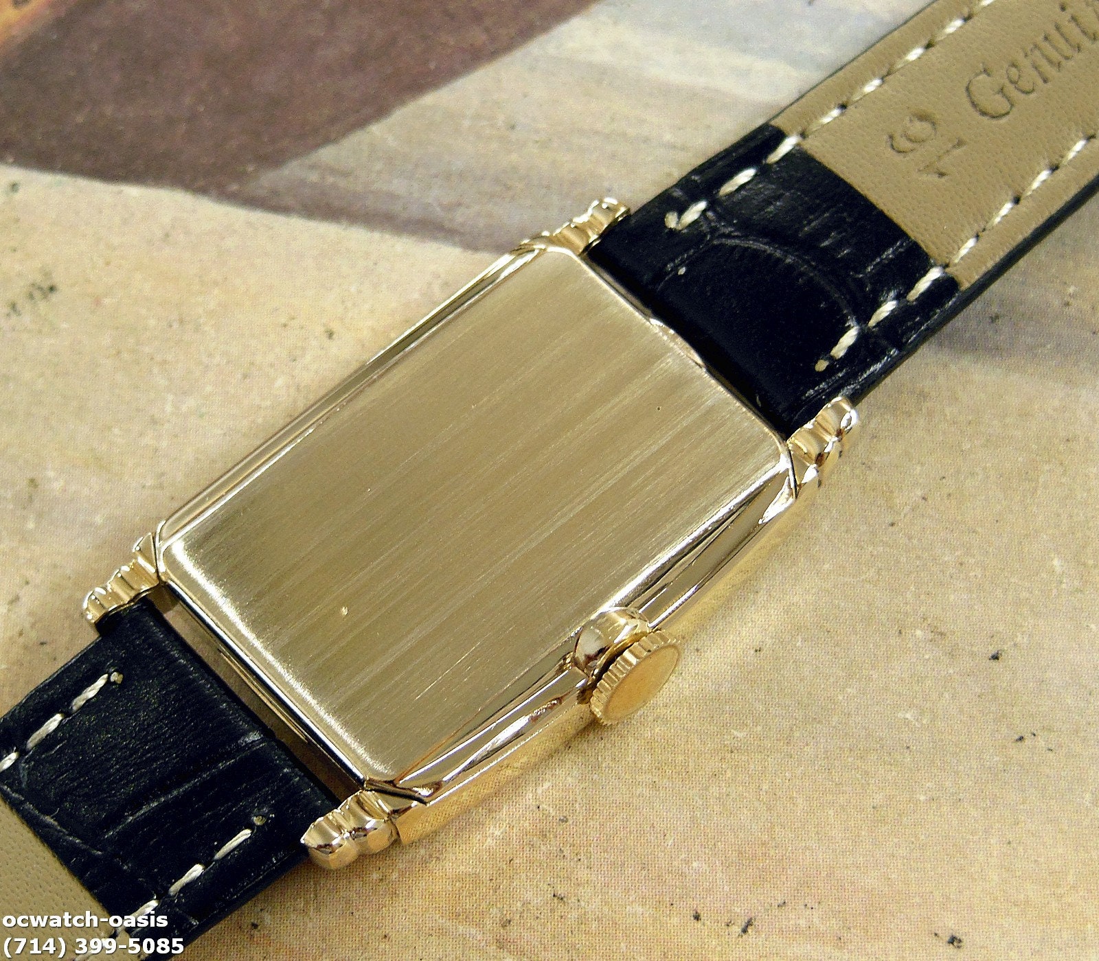 1941 Vintage HAMILTON MYRON Stunning Orange Dial Serviced1 - Etsy