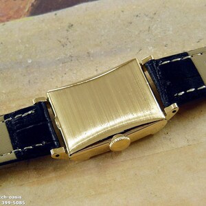 1948 Vintage HAMILTON PERRY, Stunning Black Dial, Serviced With ...