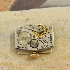 1949 Vintage HAMILTON HAYDEN, Hooded Lugs, Stunning Silver Dial ...