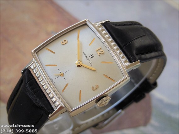 1962 Vintage HAMILTON Gary, Stunning Silver Dial, Ser… - Gem