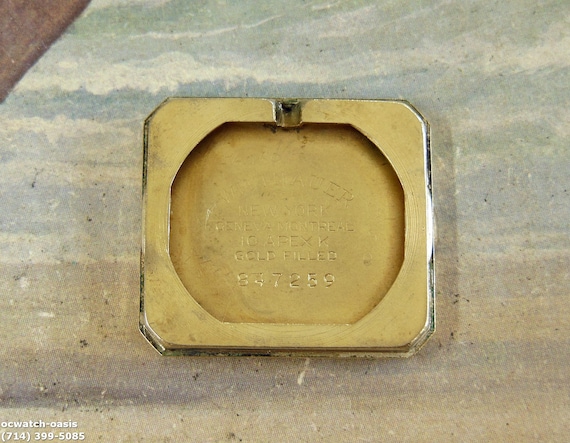 1950's Vintage WITTNAUER, Stunning Maroon Dial, Servi… - Gem