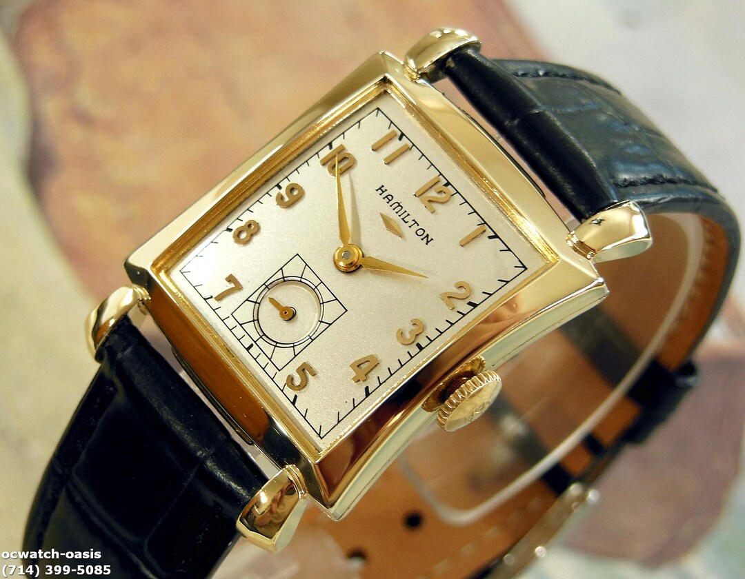 1960's Vintage HAMILTON Wilson, Stunning Silver Dial, Serviced With ...