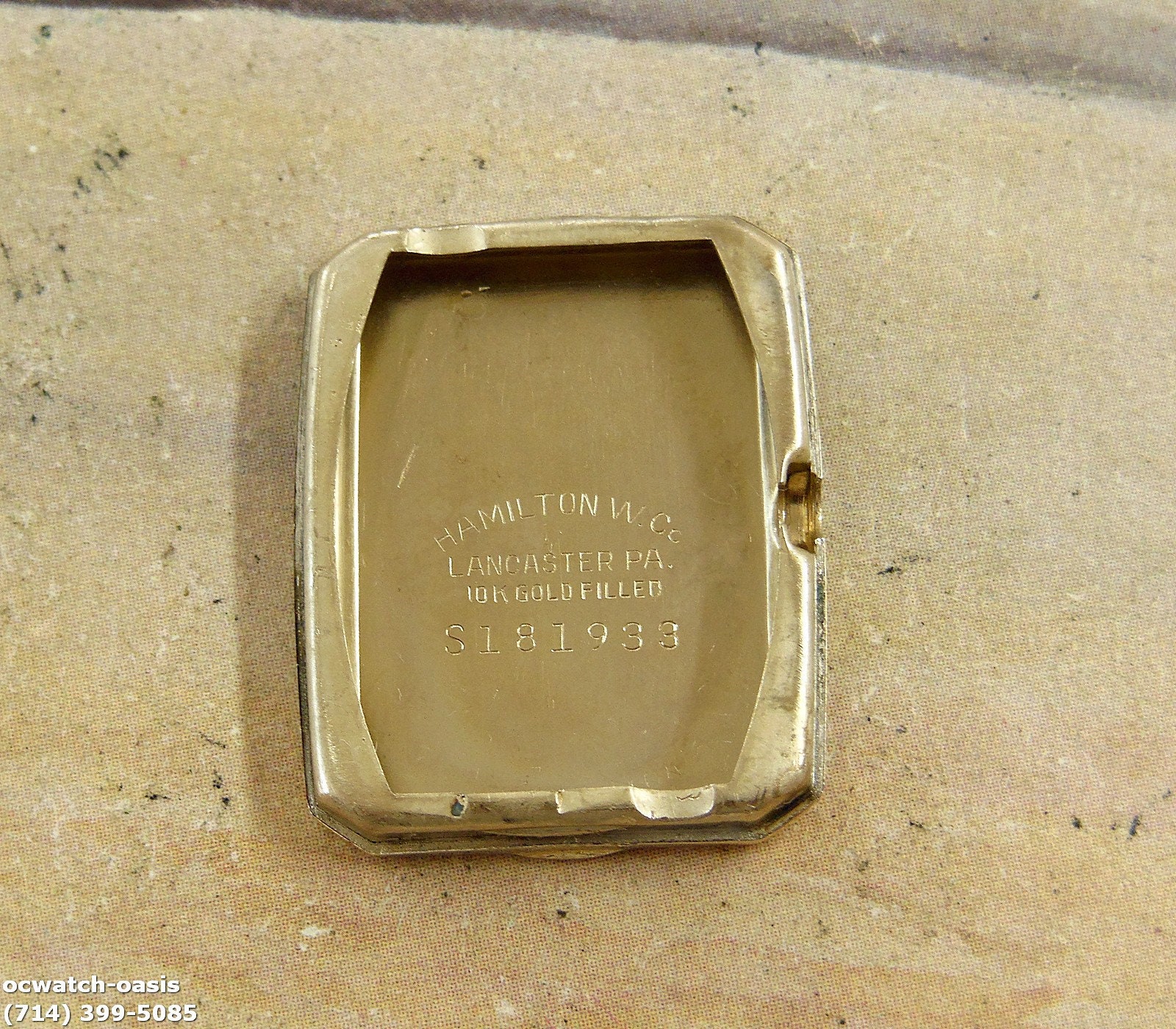 1941 Vintage HAMILTON MYRON Stunning Orange Dial Serviced1 - Etsy